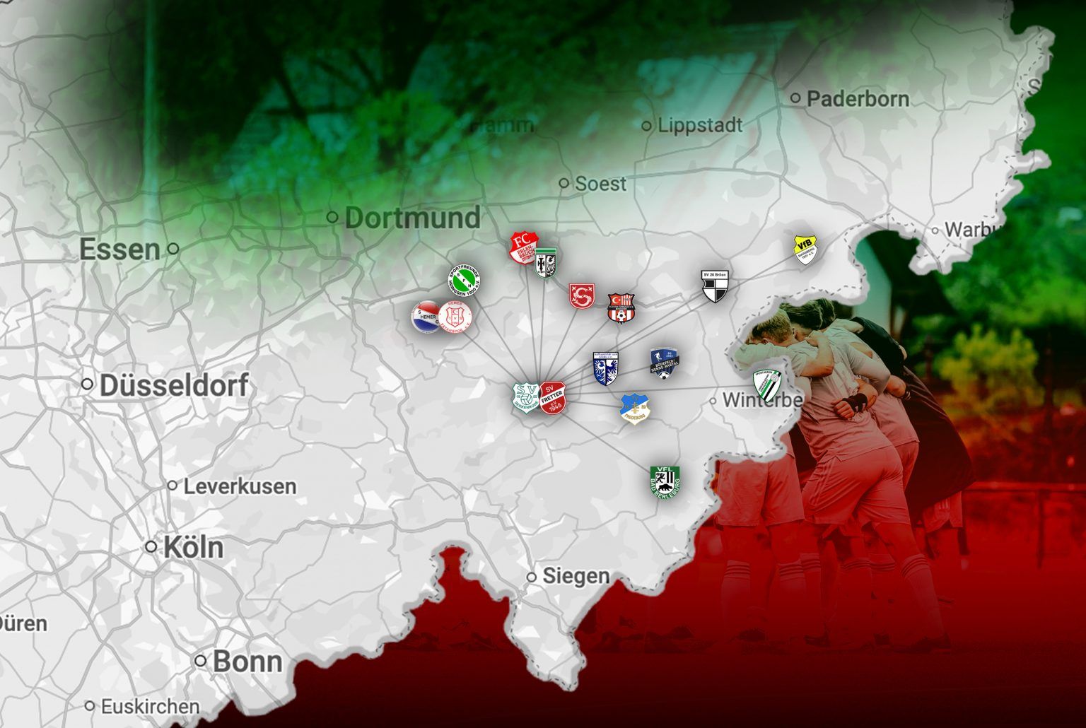 Staffeleinteilung Bezirksliga 4 - SV Fretter e.V. 1945